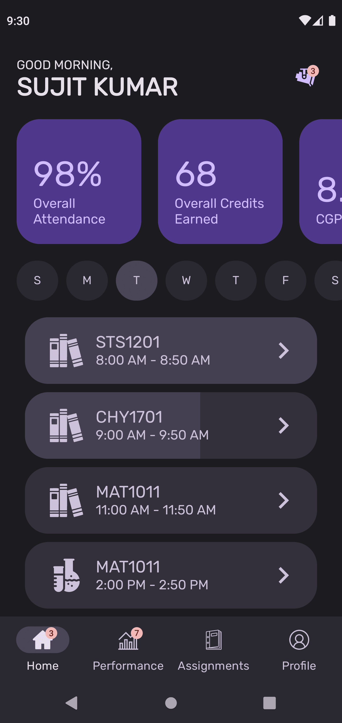 VIT Student (Chennai) - @therealsujitk